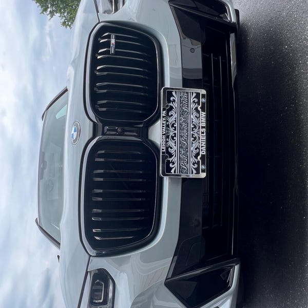 Florida Custom License Plate Custom Car Tag Blue and Black Distressed ...