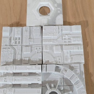 1/1400 Acreation Aztec Decals for AMT Enterprise E Model Kit Star Trek ...