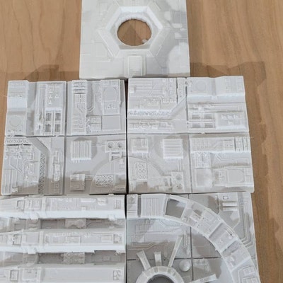 1/1400 Acreation Aztec Decals for AMT Enterprise E Model Kit Star Trek ...