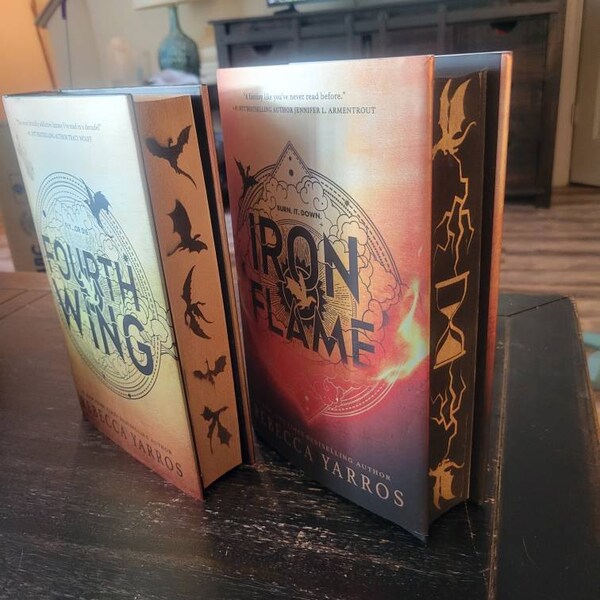 Haunting Adeline Red Painted Edges Cat and Mouse Duet Book, Custom ...