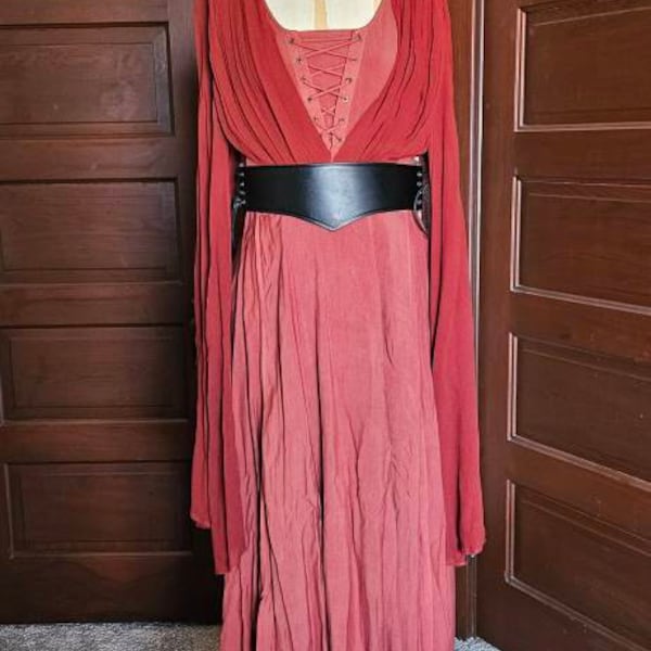 Leather Waist Cincher Belt: Medieval Renaissance Faire Corset - Etsy