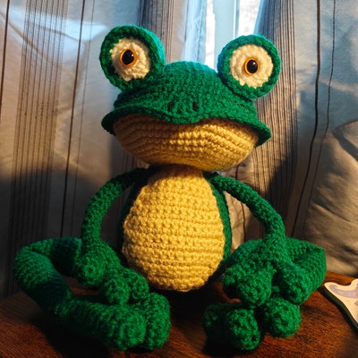 Crochet Pattern Baby Frog Amigurumi Instant Download Pdf - Etsy