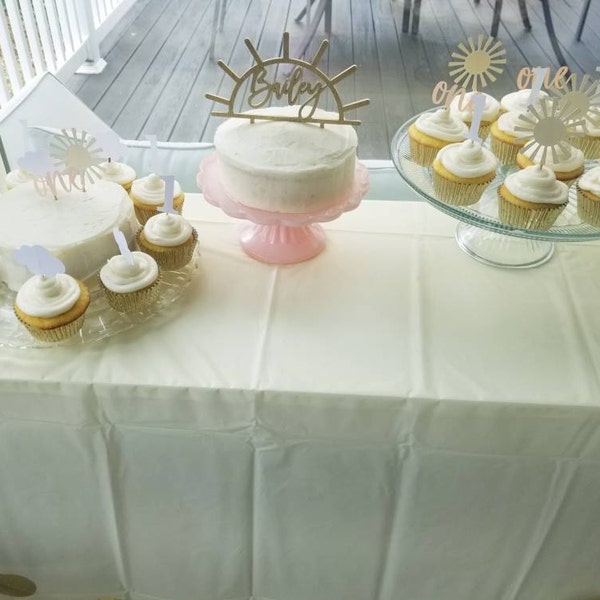 Sunshine Cake Topper 1st Birthday, Baby Shower You Are My Sunshine ...