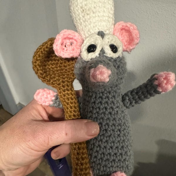 Cooking Rat - Crochet Pattern - Etsy