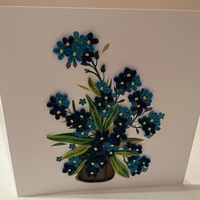 Blue Jay Bird Quilling Card Art Paper Greeting Card - Etsy Canada