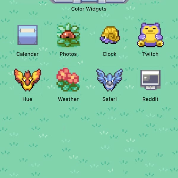 Ios 167 Icons | Pokemon Fire Red Leaf Green iPhone IOS14 App Icons Pack ...