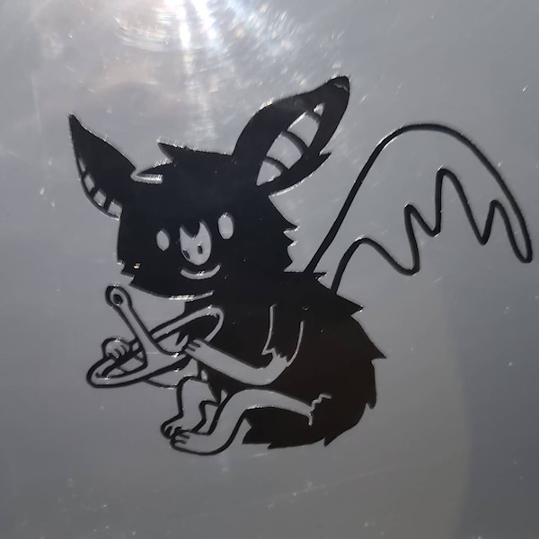 Adventure Time Marceline Bat Form Vinyl Decal - Etsy