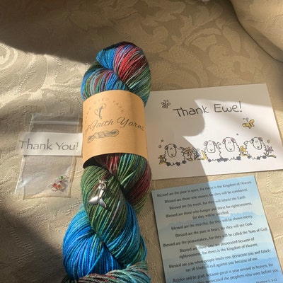 Winterberry Sock Setfull Skein 2 Mini Skeinsfingering/sock Weight75 Superwash Merino Wool/25 ...