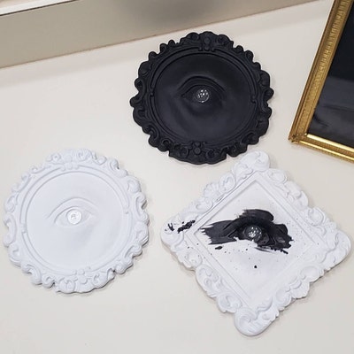 Decorative Eye Sculpture Art / Pastel Goth Weird Stuff / Lovers Eye ...