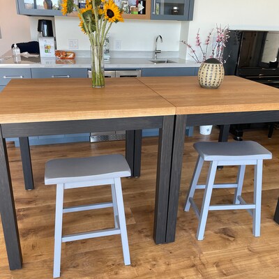 Walnut Butcher Block Table Top Finished // Conference Table, Counter ...