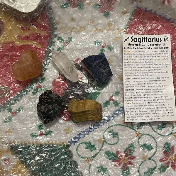 Zodiac Crystal Set - 12 Zodiac Signs Crystal Set - Crystals & Stones ...