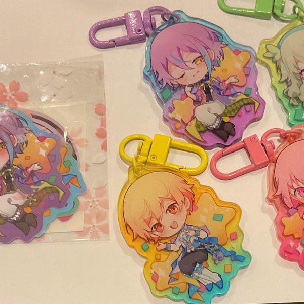 Project Sekai Keychains / Charms - Etsy
