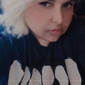 Y2k Shirt, Goth Punk Y2k Top, Streetwear T-shirt, Alternative Clothing ...