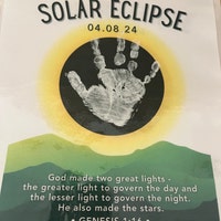 PRINTABLE Earth Day Handprint Art Craft Gift | God's Creation Child’s ...