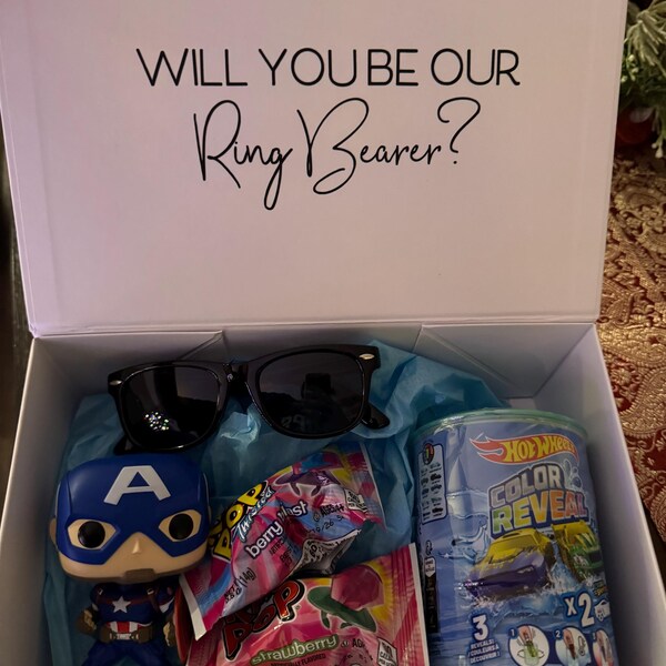 Ring Security Proposal Box - Secret Agent - Ring Security Gift Box ...