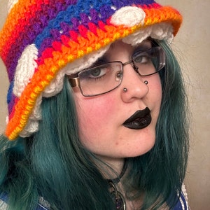 Soot Sprite Inspired Crochet Bucket Hat - Etsy