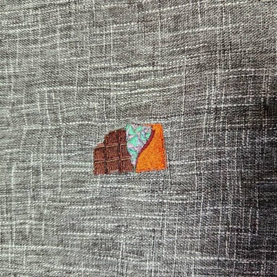 Chocolate Bar Machine Embroidery Design - Etsy