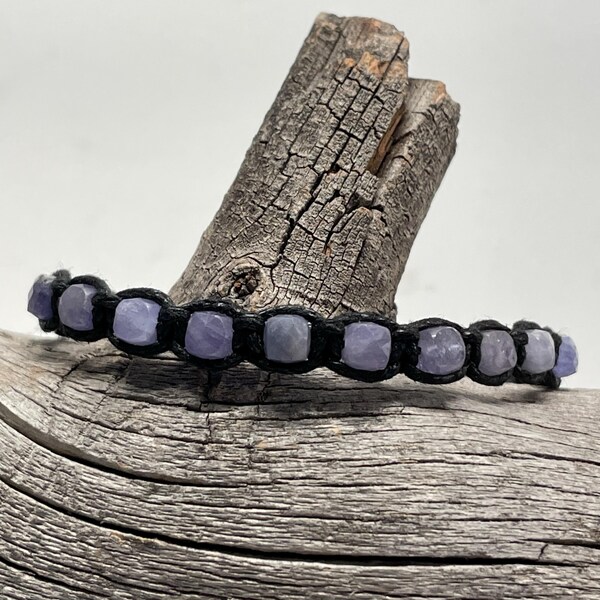 AAA Natural Purple Amethyst Faceted Drum Barrel Rice Beads 15.5 Strand ...