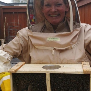 Bee Farmer Vest and Hood - Etsy