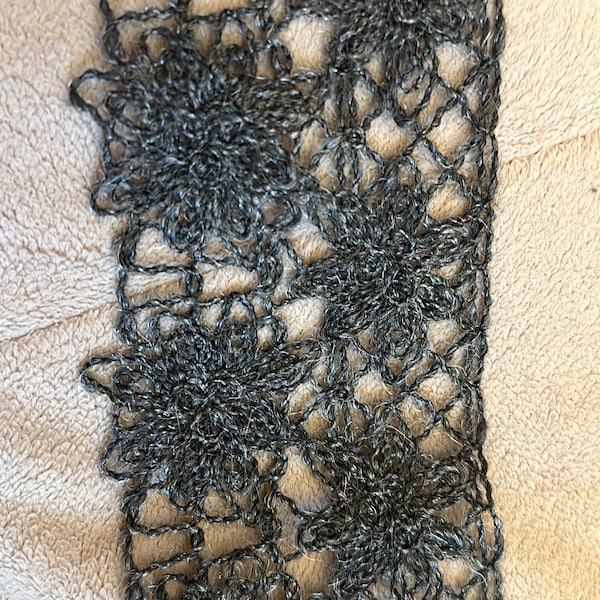 Calais Lace, Haute Couture White Calais Lace, Scalloped Edges on Tulle ...