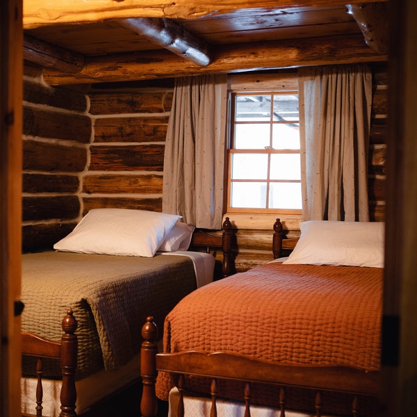 Linen Curtains Cute Tulip Floral Minimal Charming Flower Patterned ...