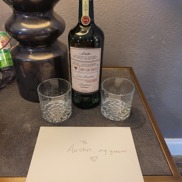 Personalized Whiskey Glass - Relationship Lowball Glasses W/ Vine ...