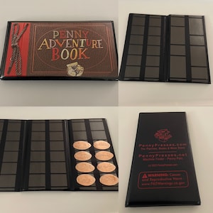 Pressed Penny Collector Book: Penny Adventure Book - Etsy