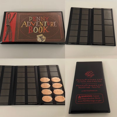 Pressed Penny Collector Book: Penny Adventure Book - Etsy