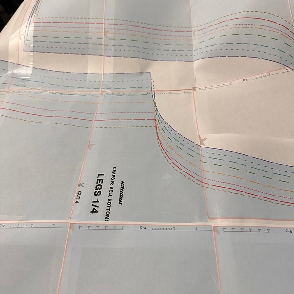 Chaps Sewing Pattern Two Styles (sizes XS - 4X) - PDF DOWNLOAD - Drag ...