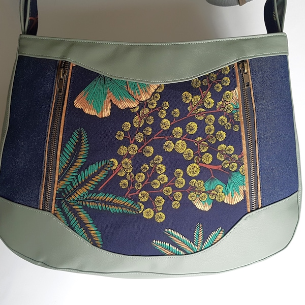 Designer Handbag Pattern - Shoulder Bag PDF Pattern - DYI Handbag ...