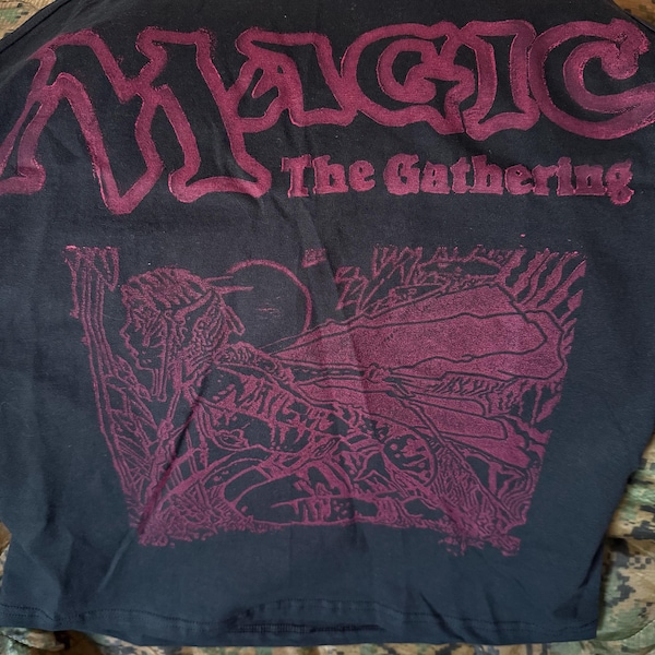 Sew on Linocut Patch | Goblin Chirurgeon | MTG | Magic the Gathering - Etsy