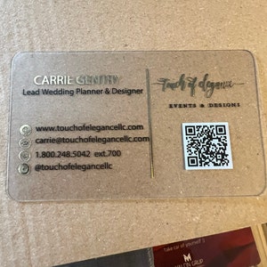 50 Pcs Plastic Card Embossing ID Card Membership Cards Embossed Cards ...