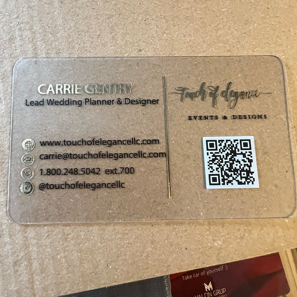 50 Pcs - Plastic Card Embossing - ID Card - Membership Cards - Embossed ...