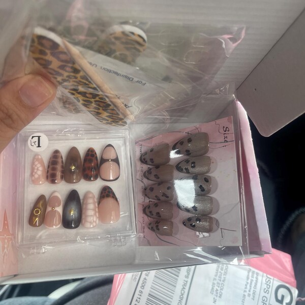 Handmade Nails/custom Press on Nails/party Press on Nails/flakes for ...