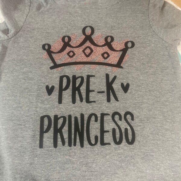 Pre-k Princess Svg, Back to School Svg, Preschool Svg, First Day of ...
