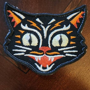 Scaredy Cat Patch - Etsy