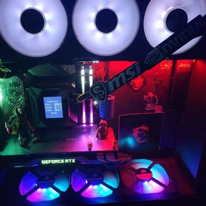 Anti-sag GPU Support Riser With Custom 3D Printed Badges - Etsy