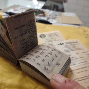 Small Word Stickers Kraft Stickers White Matte Word | Etsy