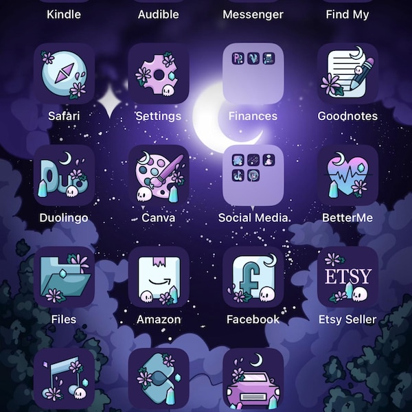 Strawberry App Icon Pack for Ios Android Phone Pink Berry Aesthetic ...