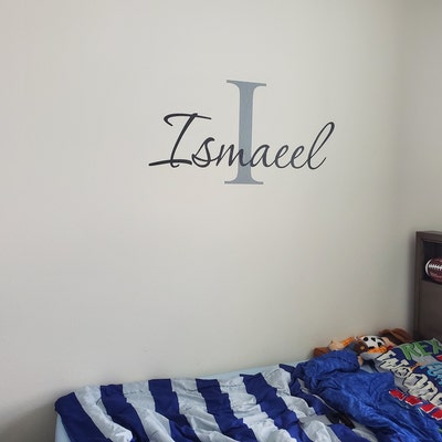 Name Wall Decal Kids Nursery. Personalized Names Wall Decal for Boys ...