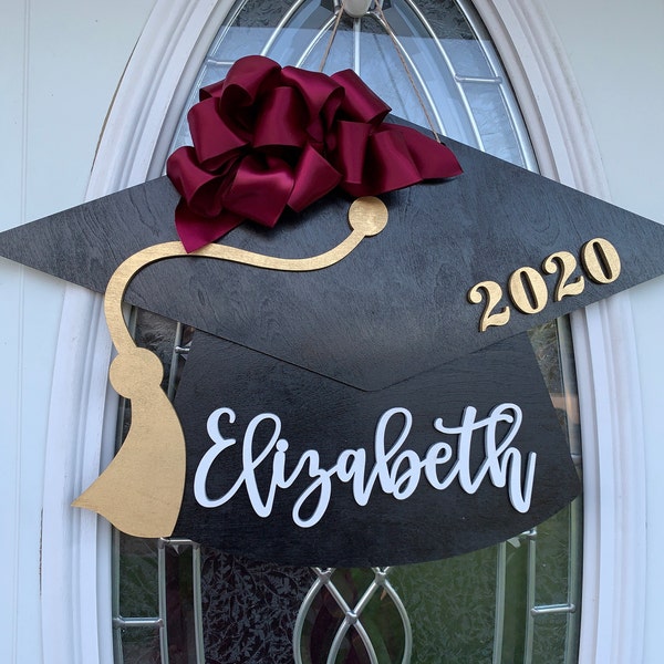 Door Decoration for Graduation, Door Hanger for Class of 2025 ...