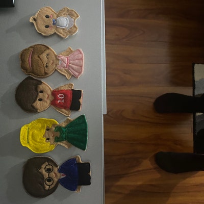 My Family Finger Puppet Play Set , Sold Individually or as a Set - Etsy