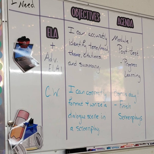 White Board Custom Magnetic Labels, White Board Magnet,first Year ...