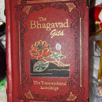 Handmade Books Spirituality and Motivation Book ,the Bhagavad Gita ...
