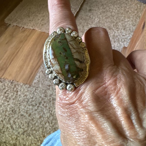 3 " Sterling Silver Natural Blue Kingman Slab Turquoise Belt Buckle by ...