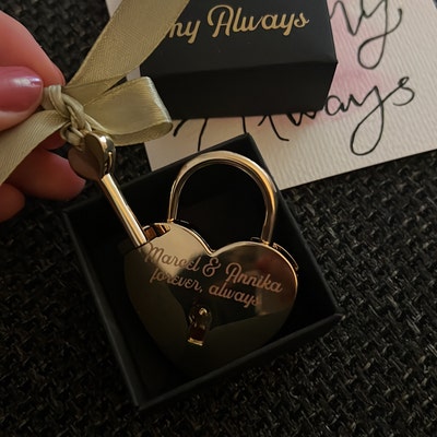 Custom Personalized Padlock Engraved Padlock Love Lock - Etsy