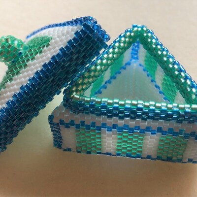 Beginner Pattern / Tutorial: How to Make Beaded Boxes - Etsy