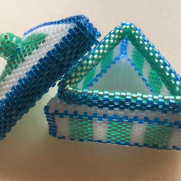 Beginner Pattern / Tutorial: How to Make Beaded Boxes - Etsy