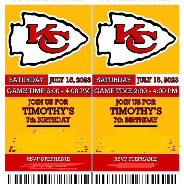 Penn State Ticket Invitation - Etsy