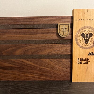 Large Vertical Display to Display Destiny Pins seals 15 Sigils - Etsy